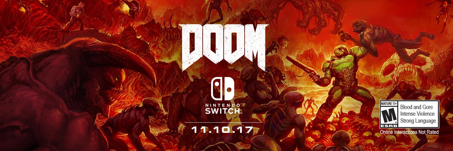 Doom releases for Nintendo Switch on November 10, 2017 - WholesGame