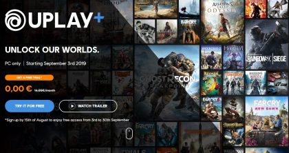 Ubisoft launch their own subscription service - WholesGame